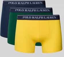 Ralph Lauren Trunks mit elastischem Logo-Bund im 3er-Pack