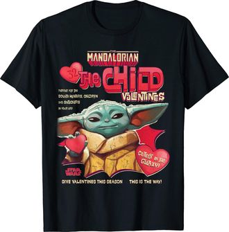 Star Wars The Mandalorian Grogu The Child Valentines Day T-Shirt