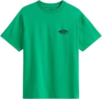 Vans Homme, Tops, Vert, Taille: XS Double Standard SS Tee