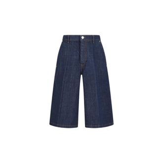 Ami Homme, Jeans, Bleu, Taille: W31 Loose Bermuda Shorts