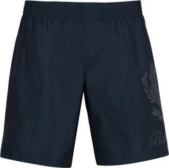 Balmain Homme, Maillots de bain, Bleu, Taille: 2XL Shorts de bain