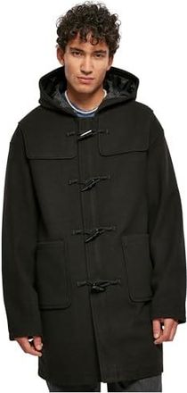 Urban Classics Herren Duffle Coat black, M