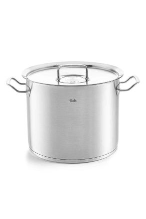 FISSLER Kochtopf Original-Profi Collection, Silber, Metall, 14 L, rund, 26.5 cm, Made in Germany, backofengeeignet, Kochen, T&ouml;pfe, Kocht&ouml;pfe