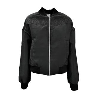 Marcelo Burlon Bomber Jackets - - Jackets - Damen - Schwarzk - S