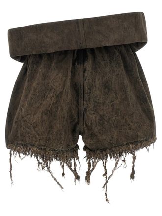 Rick Owens Crater Shorts - Grey