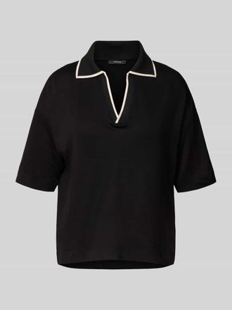 OPUS T-Shirt mit Umlegekragen und V-Ausschnitt Modell Soffice