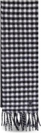 Ami Scarf Black White Echarpe Ami De Coeur