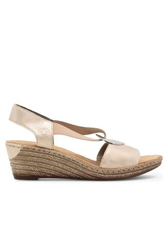Rieker Sandalen 624H6-60 Beige