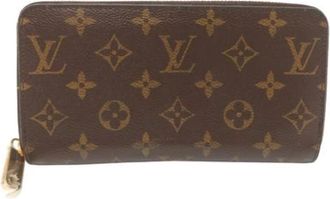 Louis Vuitton Portefeuille long vintage doccasion (bi-pli) - Femme - Pre-owned - Brun - Taille: ONE Size
