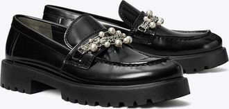 Tory Burch Damen Embellished Classic Lug Loafer