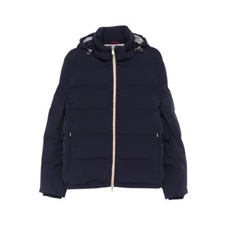 Brunello Cucinelli Down Jackets - - Jackets - Herren - Blau - L