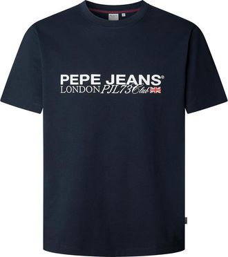 Pepe Jeans London Herren Matthew Tee T-Shirt, Blau (Dulwich Blue), XXL