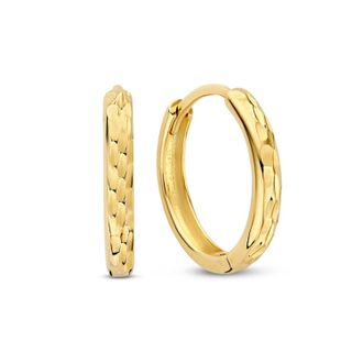 Isabel Bernard Ohrringe - Rivoli Laura 14 karat hoop earrings - Gr. unisize - in Gold - f&uuml;r Damen