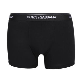 Dolce & Gabbana Homme, Sous-v&ecirc;tements, Noir, Taille: L Collection avec ceinture &eacute;lastique Bi-Pack