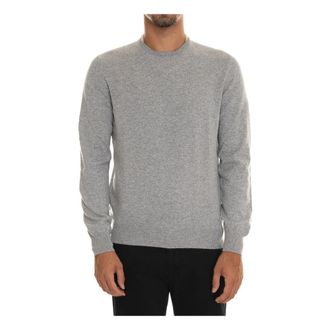 Gran Sasso Kaschmir Rundhals Pullover - - Knitwear - Herren - Grau - M