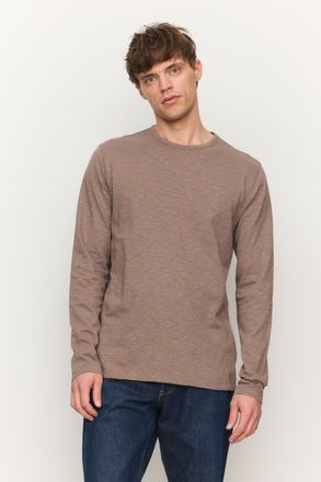 recolution Recolution Herren vegan Longsleeve Maca Vintage Braun