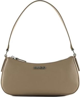 HUGO BOSS Chris SM Hobo R.N, Clochard Femme, Dark Beige, Taille Unique