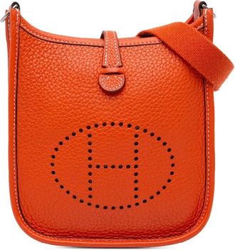Hermès Hobo Bags - Clemence Evelyne TPM 16 - Gr. unisize - in Orange - für Damen