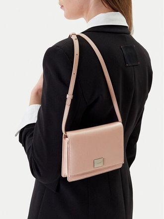 Calvin Klein Handtasche Hardware Flap Crossbody K60K612967 Rosa