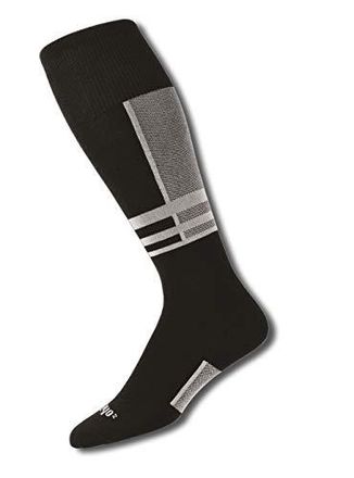 Thorlos S1tou Ultra Thin Ski Liner Over The Calf Socks Chaussettes, Blanc-Blanc Pastel, S Homme