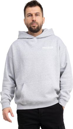Sublevel Herren Kapuzenpullover Grey Melange H10608BC21492A2NO-S