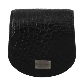 Dolce & Gabbana Pre-owned Canvas portemonnaies - - Pre-owned - Damen - Schwarzk - ONE SIZE