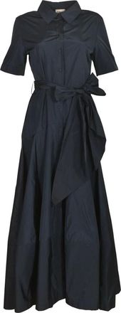 P.A.R.O.S.H. P.a.r.o.s.h., Femme, Robes, Noir, Taille: 38 FR Canyox Shirt Dress