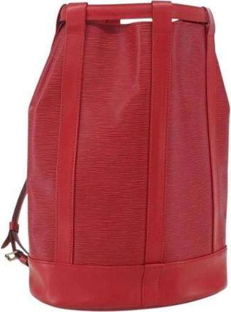 Louis Vuitton unisex, Pre-owned, Rouge, Taille: ONE Size Sac &agrave; dos Vintage Pre-owned