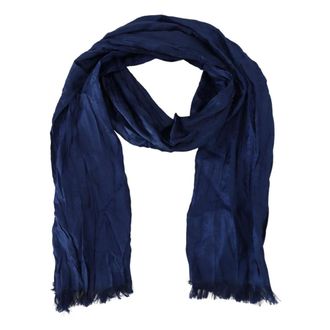 Costume National Femme, Accessoires, Bleu, Taille: ONE Size Silk Scarf