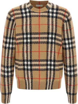 Burberry Pull Col Rond - Curtis Check