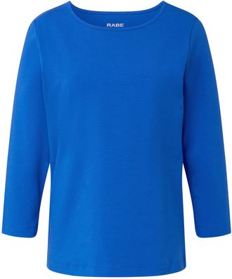 Rabe T-Shirt Unifarben in Pink für Damen