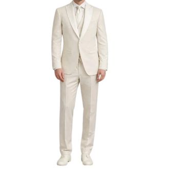 Bharnaba Herren, Anz&uuml;ge, Beige, MGr&ouml;&szlig;e