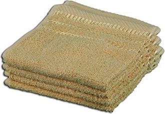 Gözze Seiftuch-Set, 4er-Set, Berlin, 100% Baumwolle, 30 x 30 cm - Mais