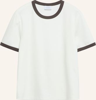 Comma Comma T-Shirt weiss