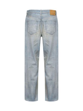 Haikure Mens Jeans Logan Straight Beige Cotton