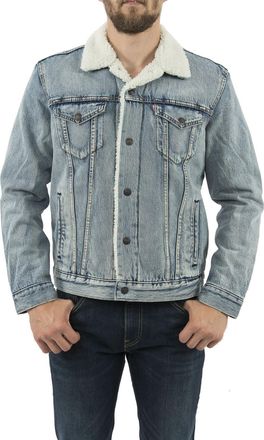 Levi's Herren Type 3 Sherpa Trucker Jacket, Stonebridge, S