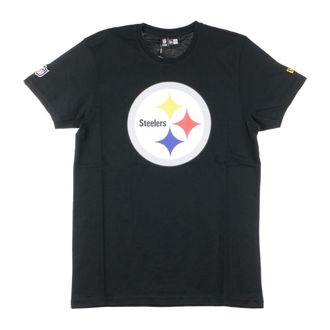 New Era Homme, Tops, Noir, Taille: L T-shirt Noir avec Logo d&Eacute;quipe