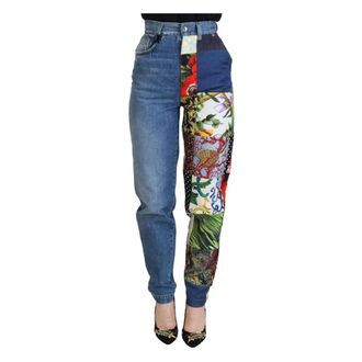 Dolce & Gabbana Femme, Jeans, Multicolore, Taille: 32 FR Loose-fit Jeans