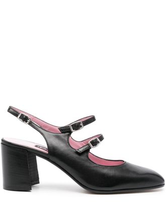 Carel escarpins Banana 60 mm &agrave; bride arri&egrave;re - Noir