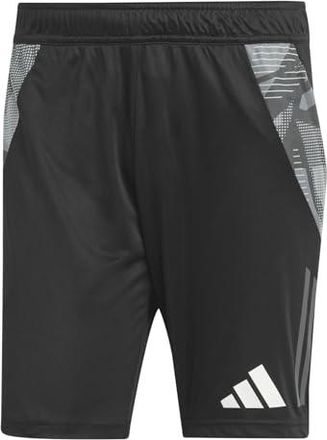 adidas Mens Short dentra&icirc;nement Tiro 24 Competition, Black/Team Dark Grey, M