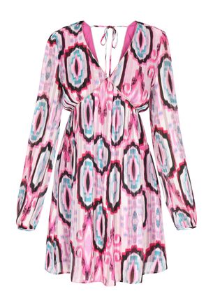 Izia Kleid Frauen lila mehrfarbig