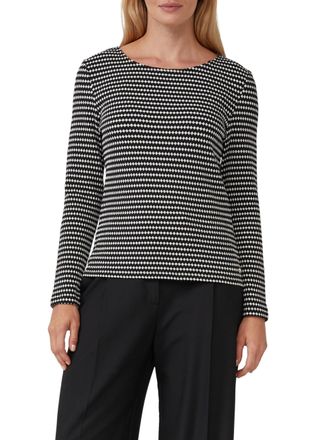 s.Oliver Bicolor-Shirt mit Strukturmuster