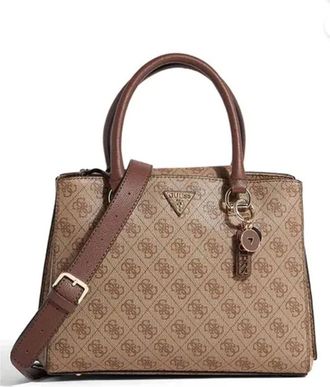 Guess Femme, Sacs, Brun, Taille: ONE Size Noelle Girlfriend Satchel