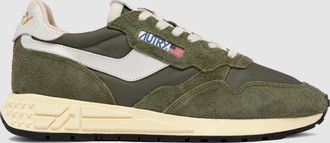 Autry Baskets Homme Reelwind Low Nylon Crack White Sage