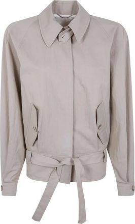 Magda Butrym Femme, Vestes, Beige, Taille: 34 FR Veste Ceintur&eacute;e