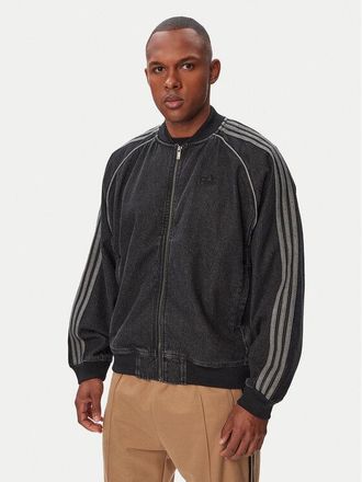 adidas Jeansjacke Sst Adicolor KS4963 Schwarz Loose Fit