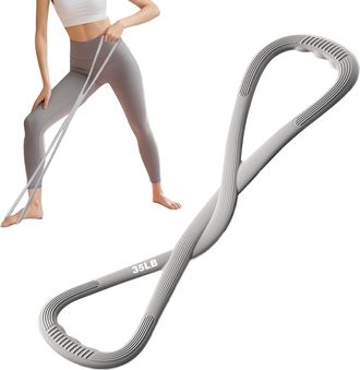 Generic Dehnungsbänder Für Dehnung,8-Form Verstärkung Schnur | Training Yoga Racks Körperstraffung Bänder für Hüfte Bein Schulter Rücken Arm Reise Wohnung Hom