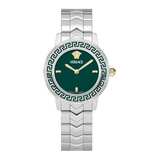 Versace Femme, Accessoires, Vert, Taille: ONE Size V-Icon Watch