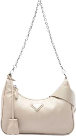 Prada Pre-owned Vintage Satchel - Femme - Pre-owned - Beige - Taille: ONE Size