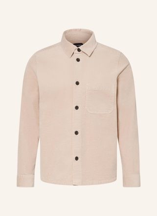 Olymp Cord-Overshirt beige